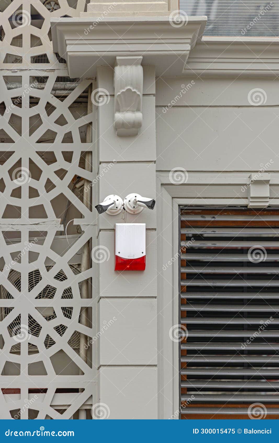 Security Cameras Alarm System Stock Image - Image of security, fall ...