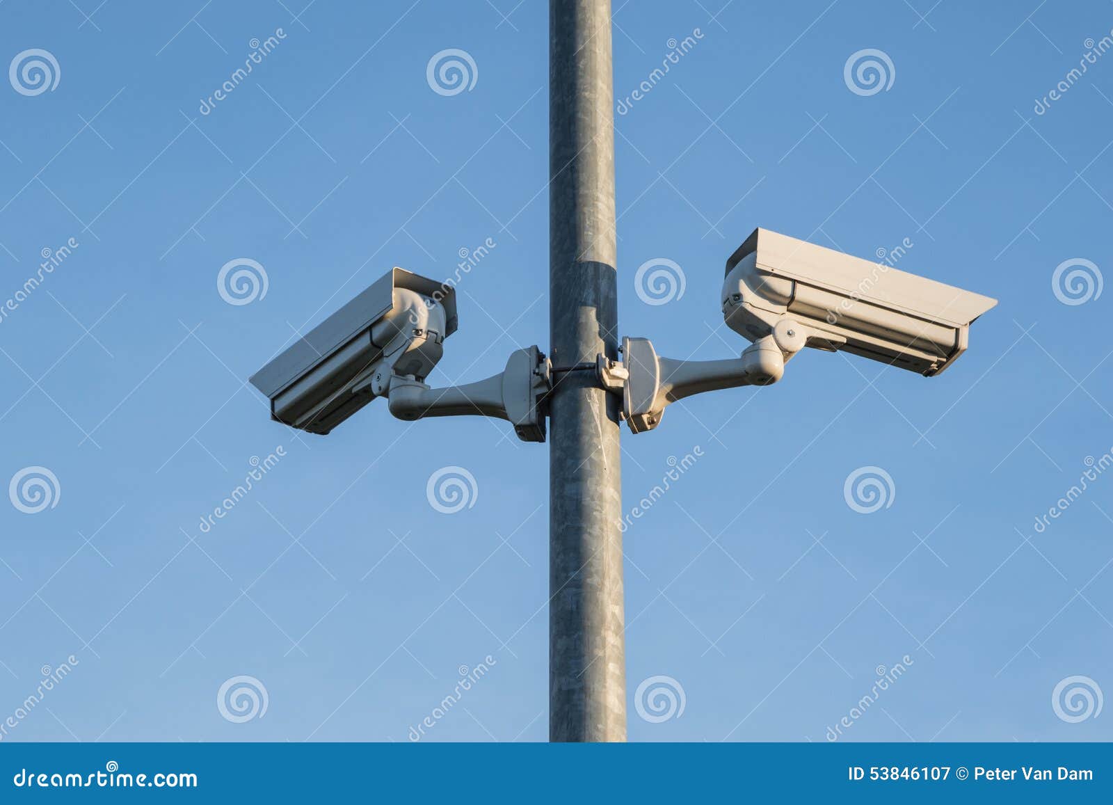 Security cameras stock image. Image of safety, circuit - 53846107