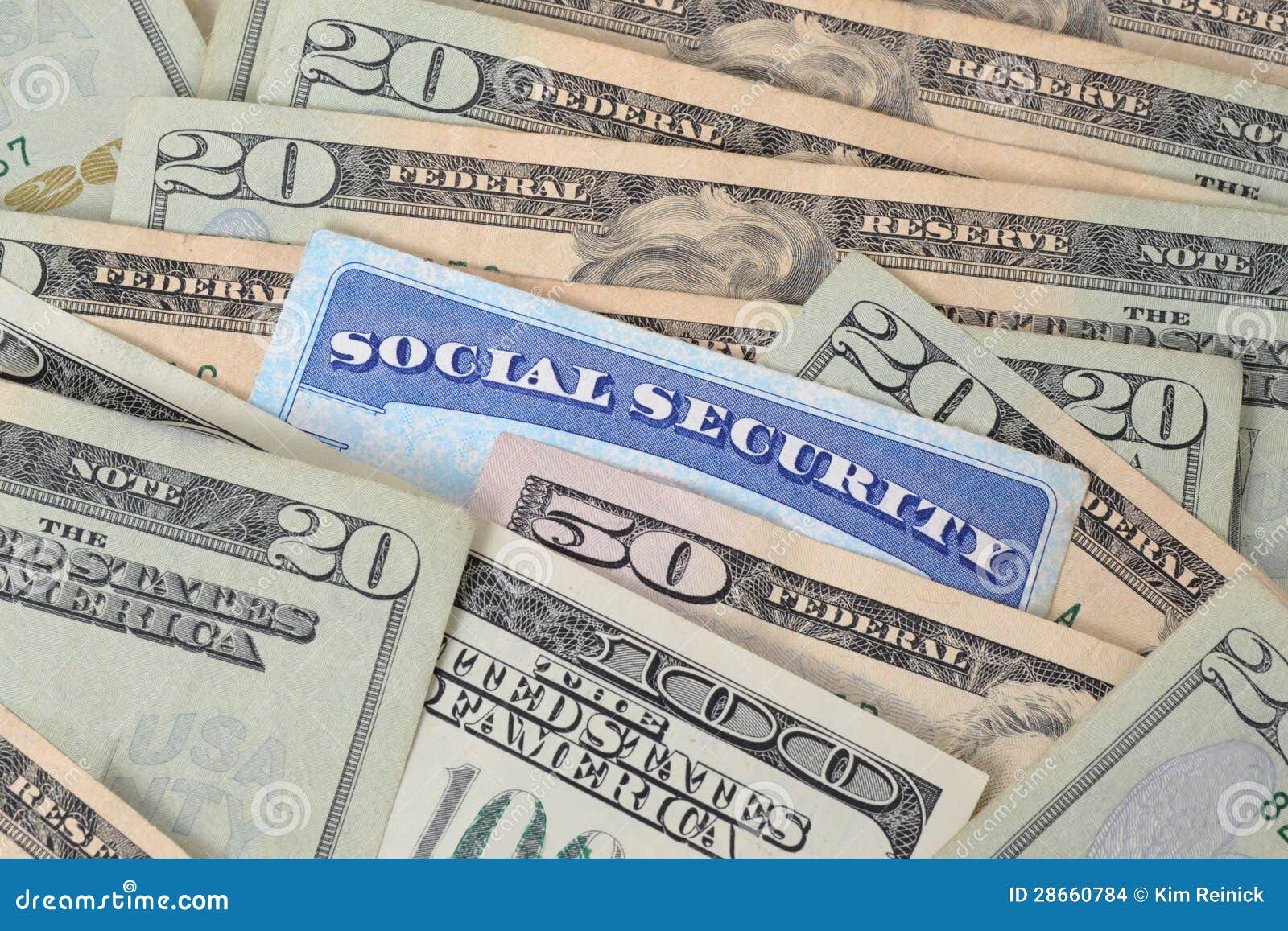 Social security card stock photo. Image of currency, identification ...