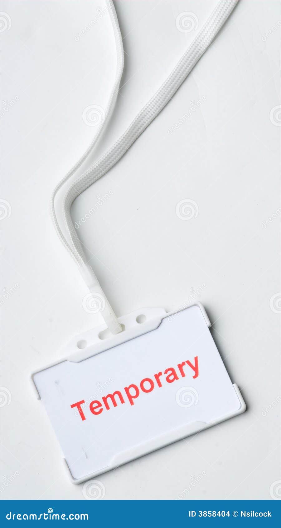 Security Card stock photo. Image of temporary, white, pass - 3858404