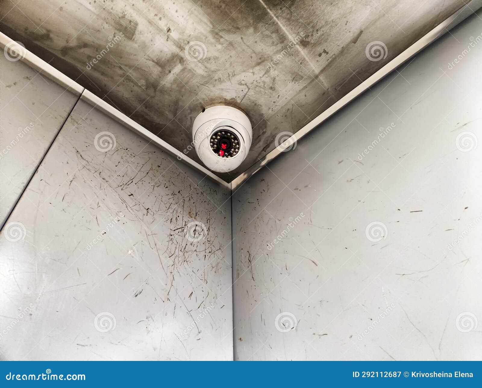 Security CCTV Camera on Ceiling, Intelligent Cameras, Video Recording ...