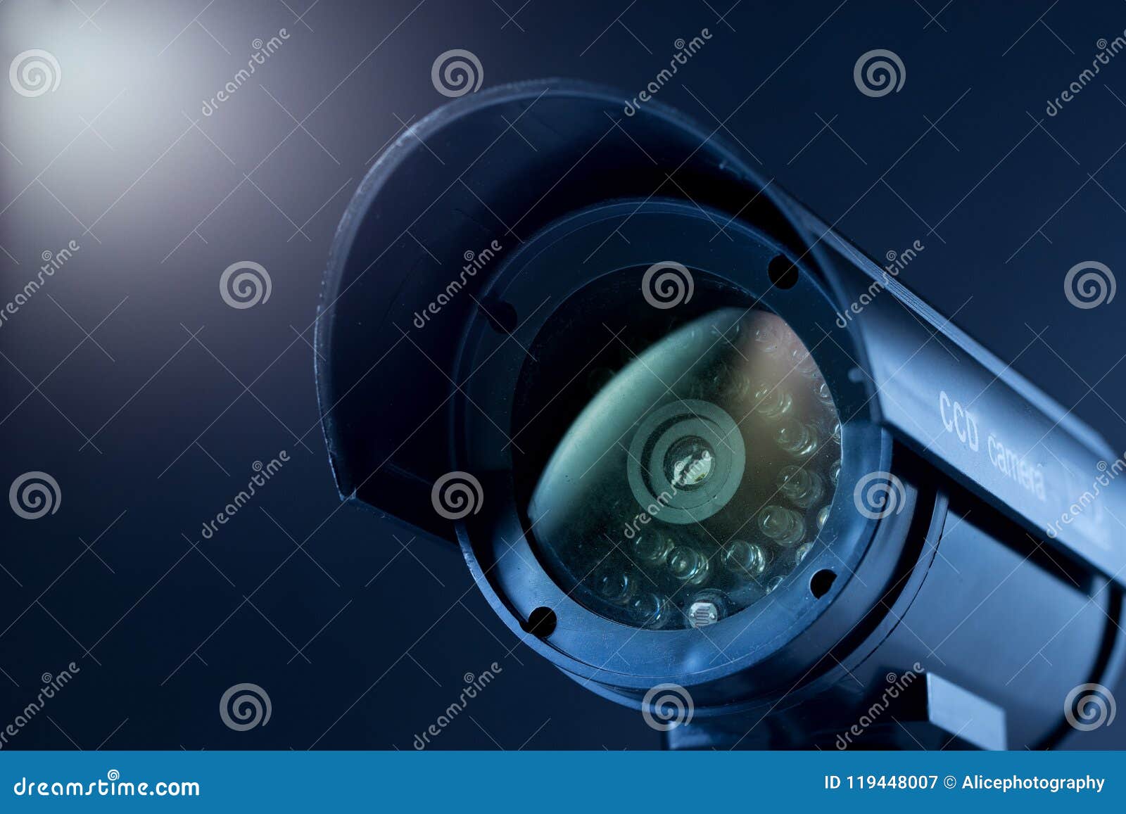 Security CCTV camera stock image. Image of system, camera - 119448007