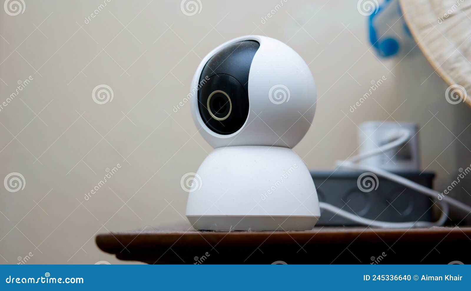 Security CCTV Camera or Surveillance System Inside of the House Stock ...