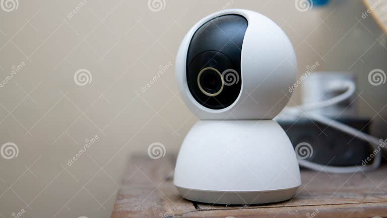 Security CCTV Camera or Surveillance System Inside of the House Stock ...