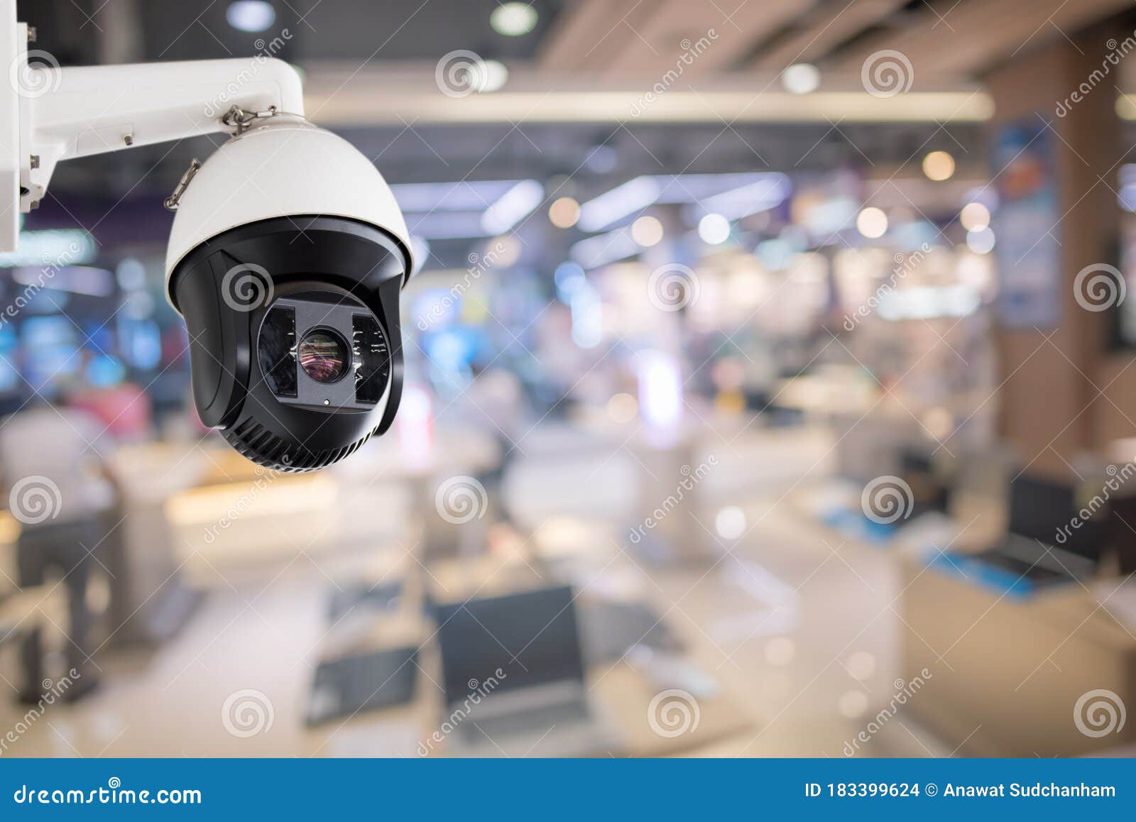 Security CCTV Camera or Surveillance System in Office Building Shopping ...