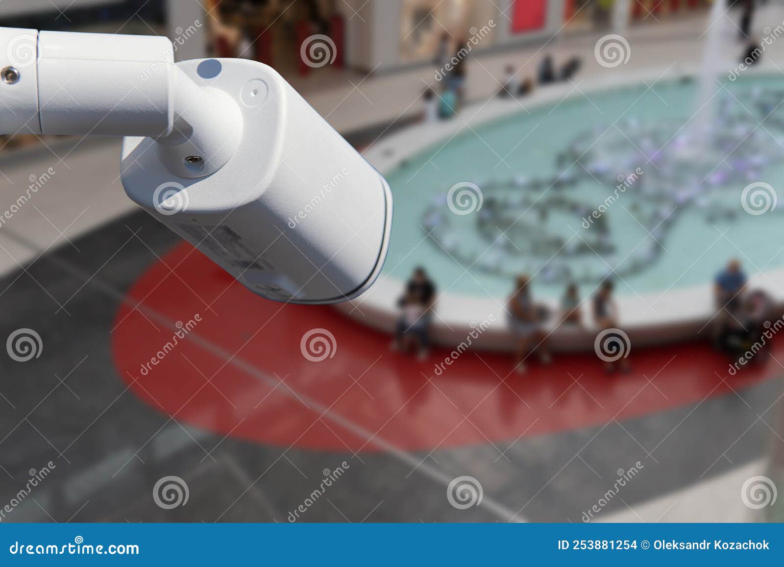 Security CCTV Camera or Surveillance System in Office Building Shopping ...