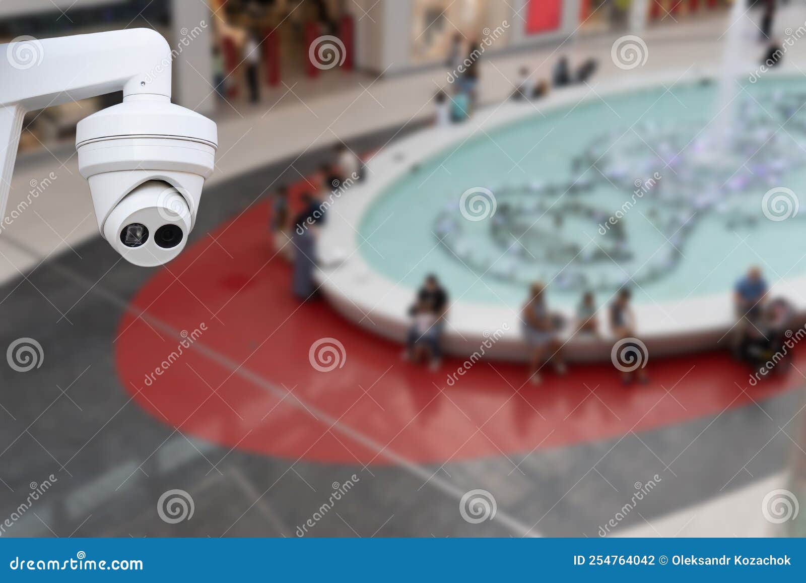 Security CCTV Camera or Surveillance System in Office Building Shopping ...