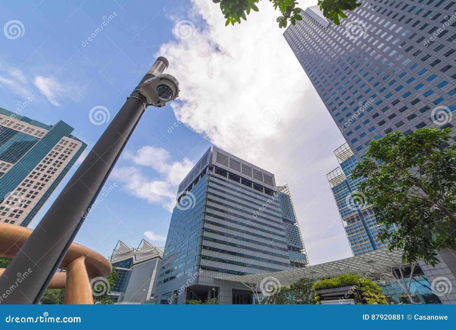 Security CCTV Camera and Urban Video, Electronic Device Stock Image ...