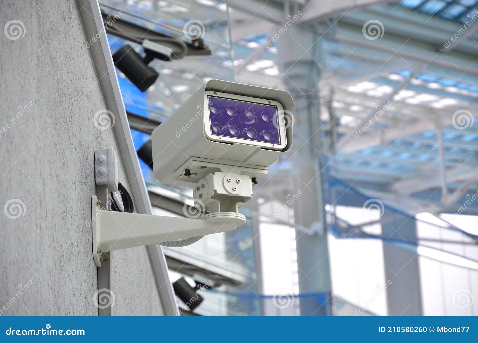 A Screw Mounted In The Wall Of The Building, Used To Fix The Gutter ...