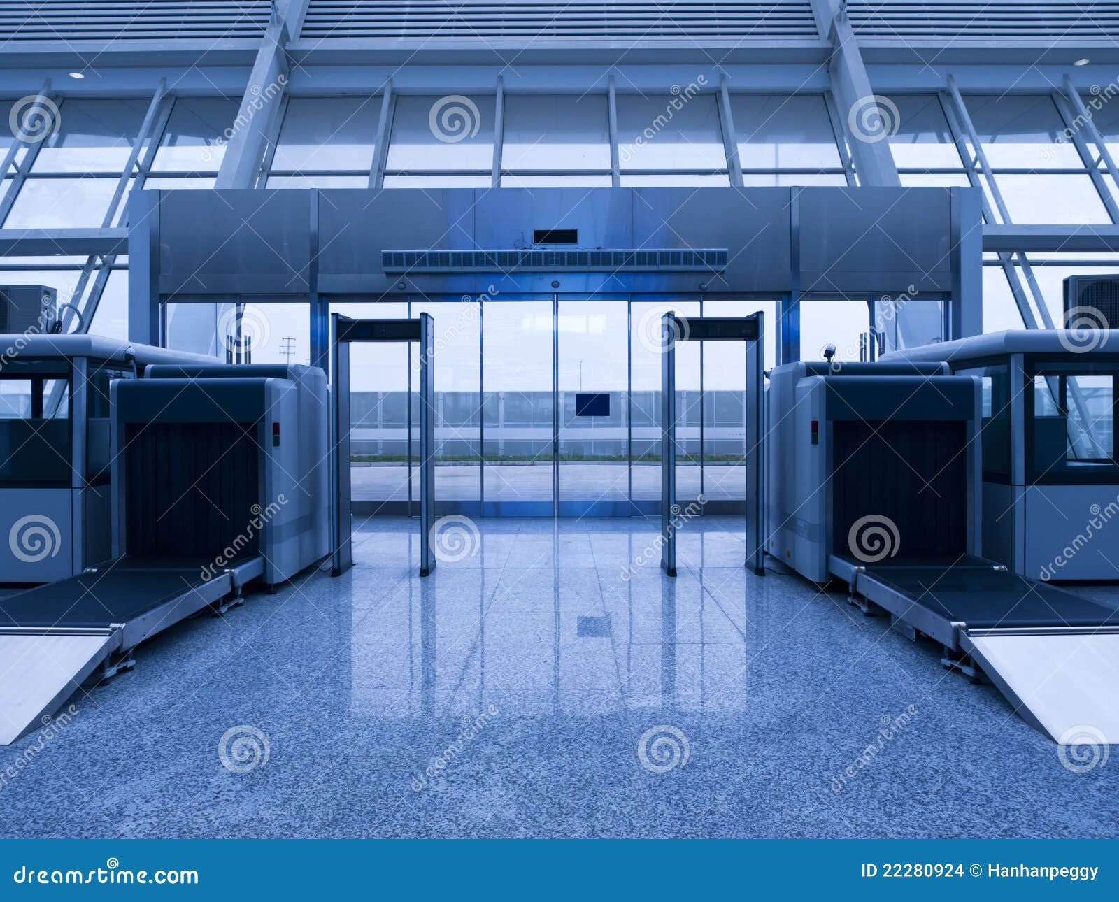 Security check stock photo. Image of indoors, station - 22280924