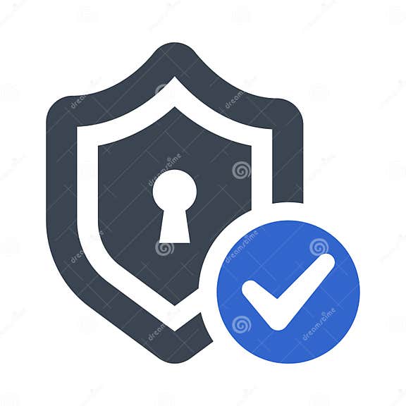Security check icon stock vector. Illustration of security - 274945172