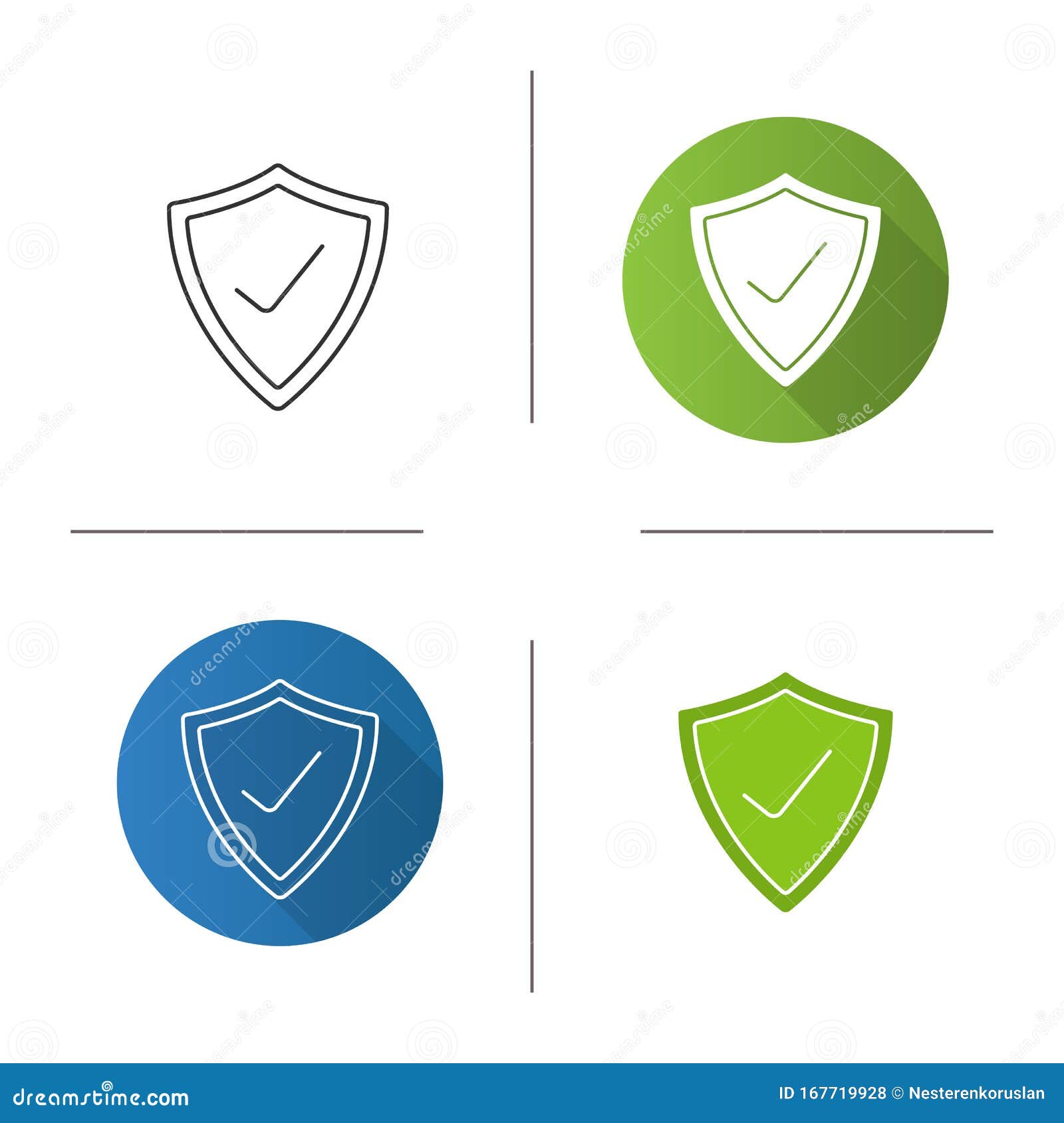 Security check icon stock vector. Illustration of check - 167719928