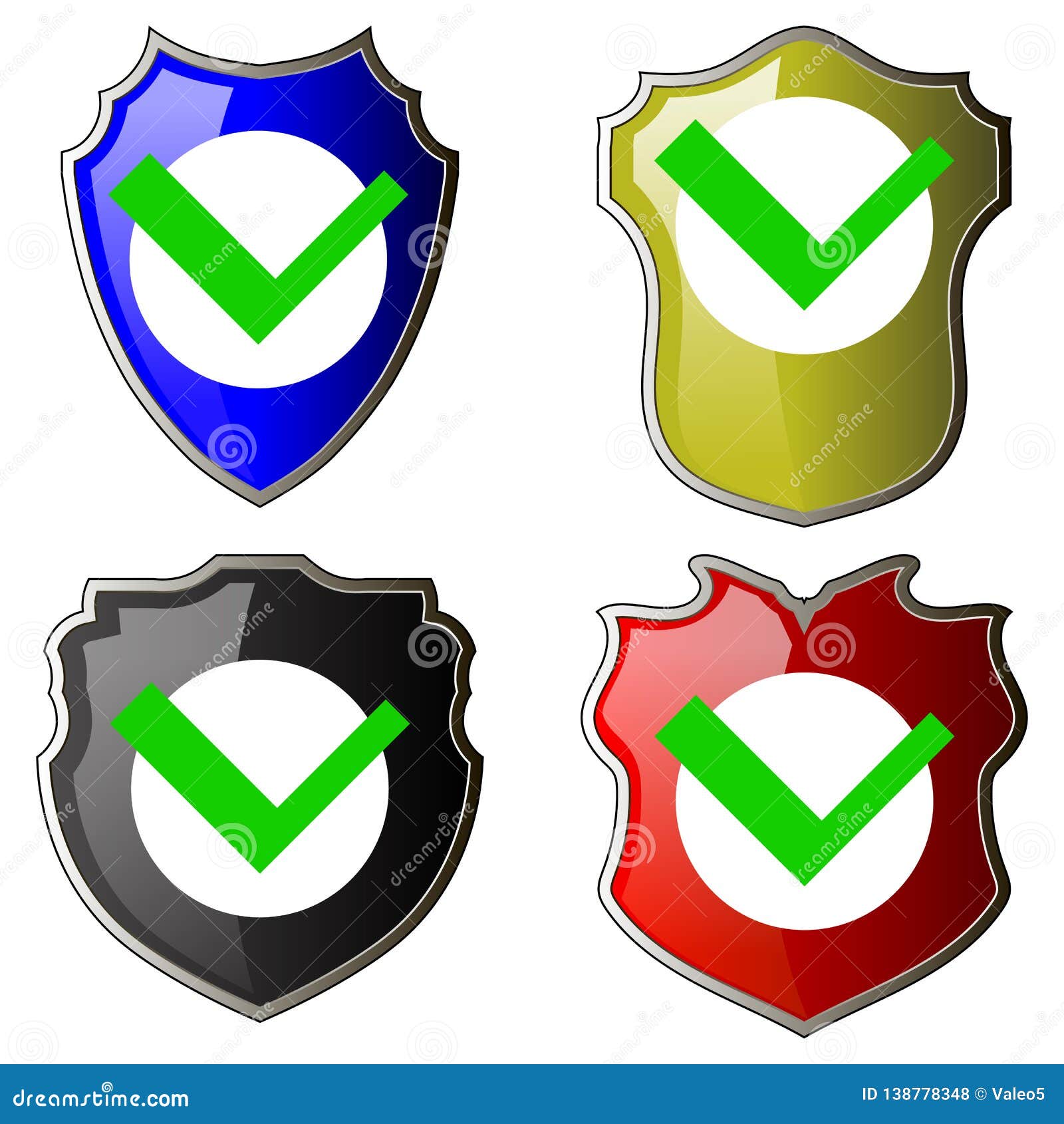 Security Check Icon, Shield Logotype, Protect Sign. Mark Approved Logo ...