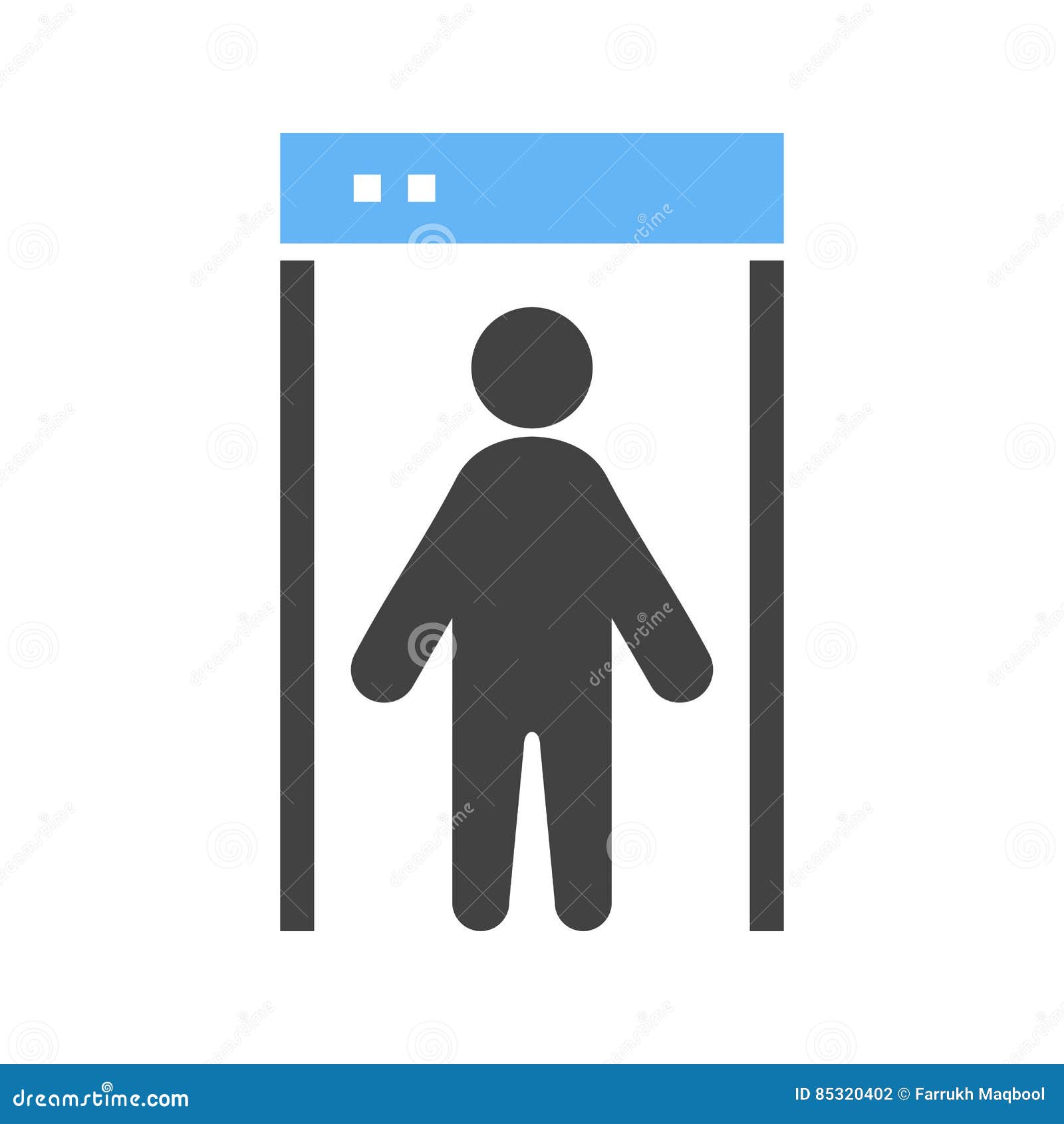 Security Check stock vector. Illustration of security - 85320402