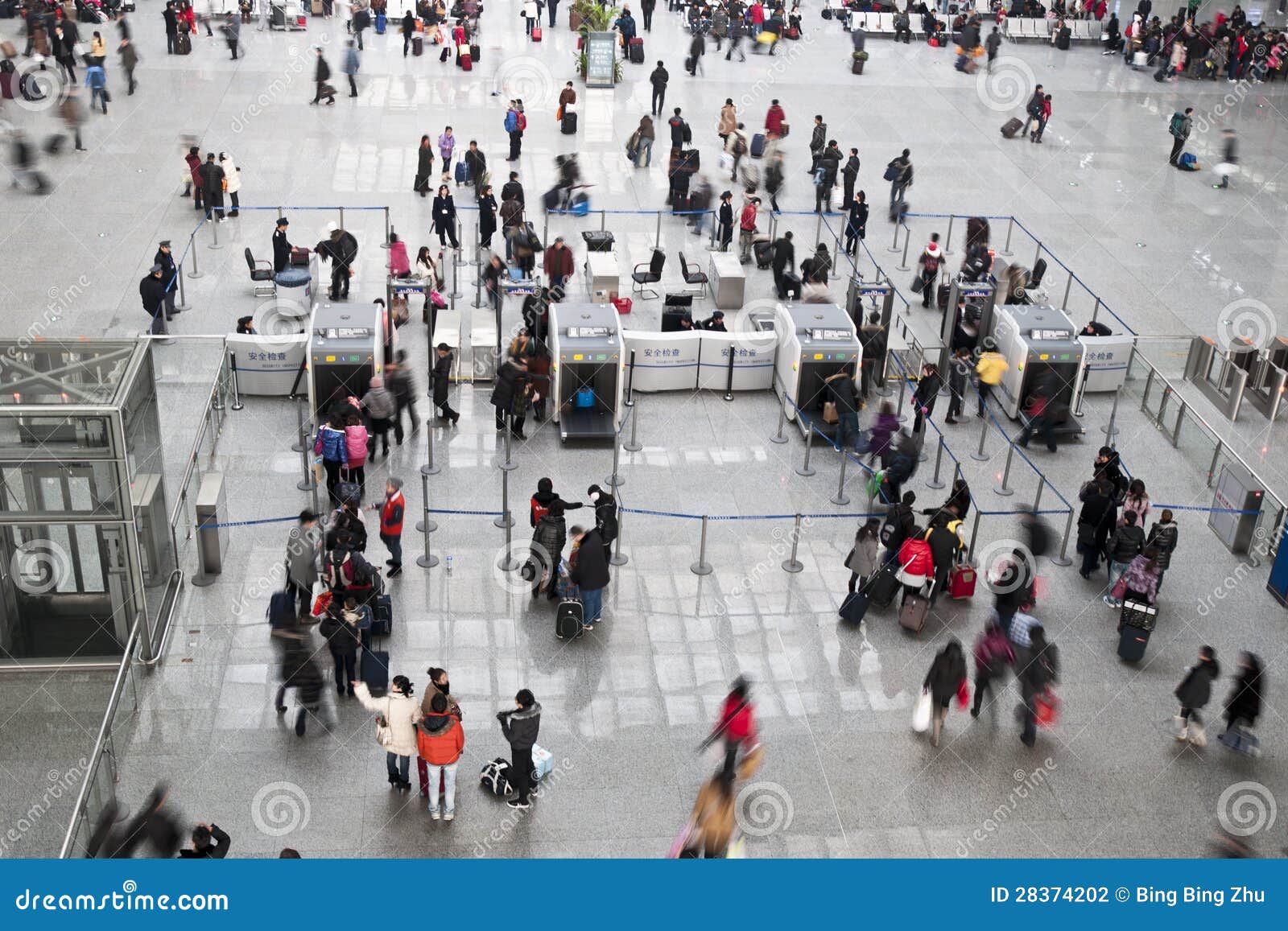 The Security Check in the Railway Station Editorial Photography - Image ...