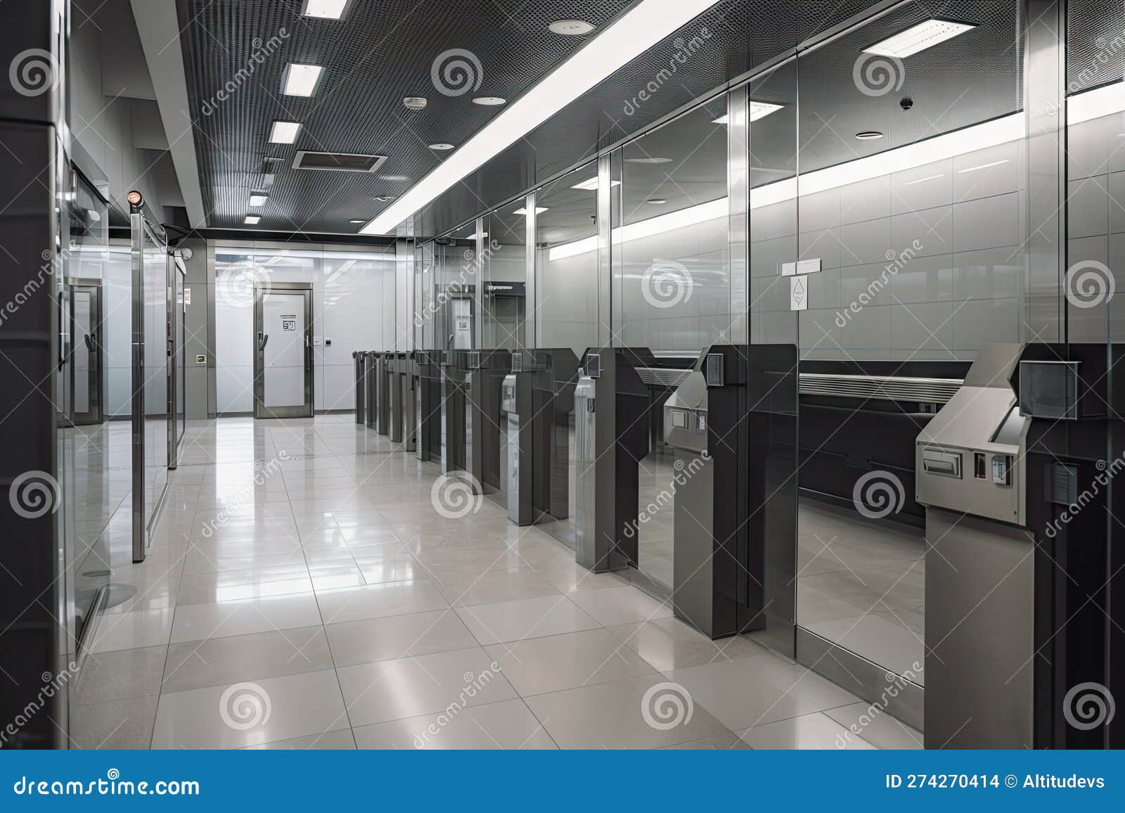 Security Checkpoint At The Entrance Of A Data Center, With Armed Guards ... Security Checkpoint At The Entrance Of A Data Center, With Armed Guards ...