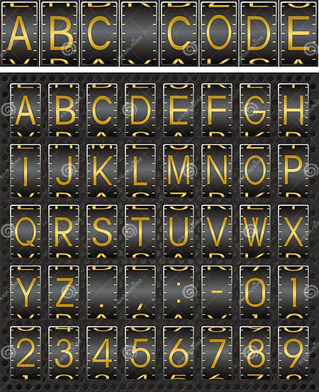 Security code alphabet stock vector. Illustration of machine - 22471998