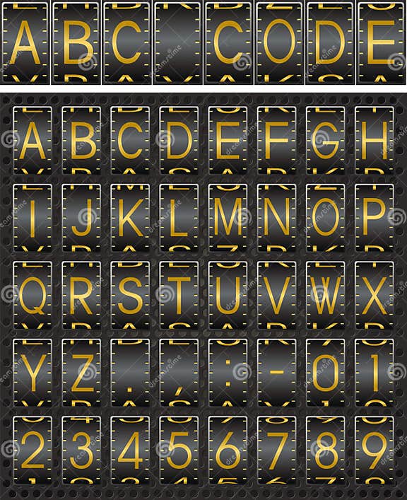 Security code alphabet stock vector. Illustration of machine - 22471998