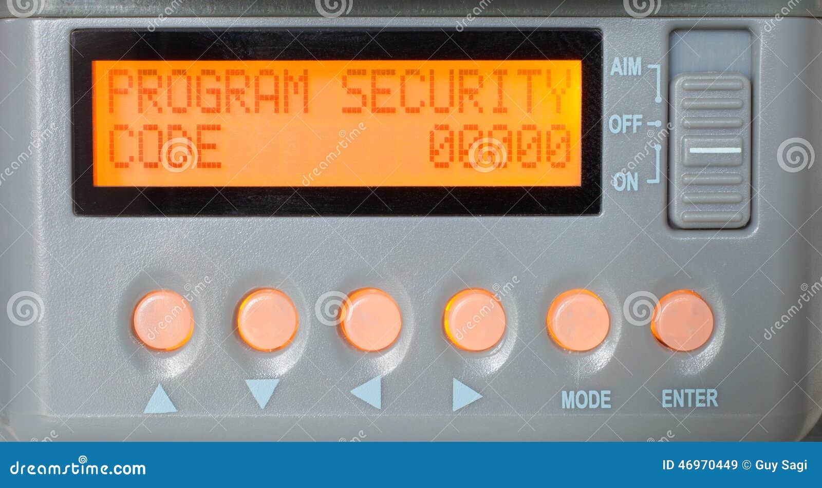 Security code stock image. Image of grey, buttons, gray - 46970449