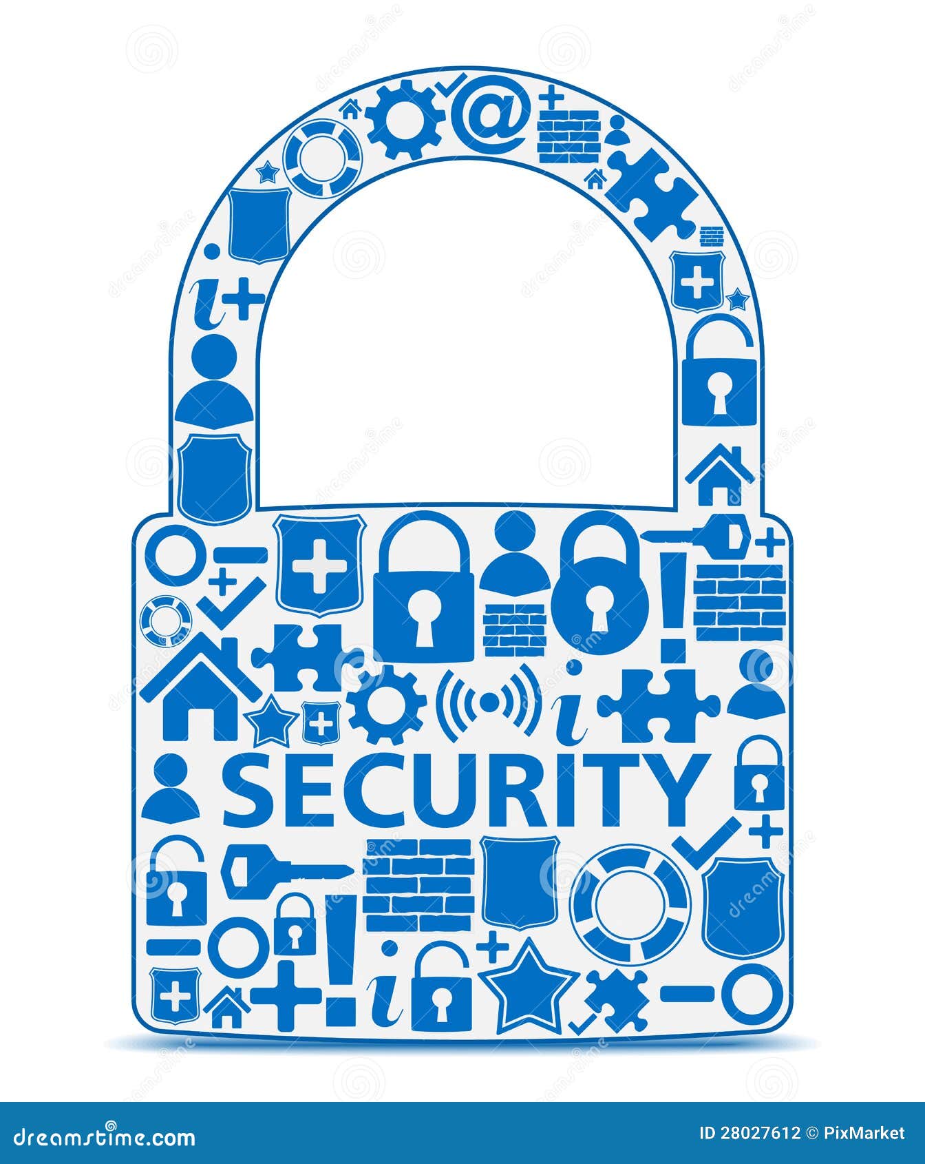 Security Concept stock vector. Illustration of phone - 28027612