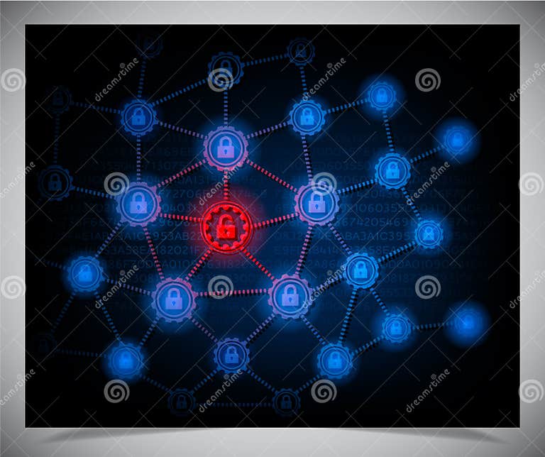 Security concept stock vector. Illustration of encryption - 39107053