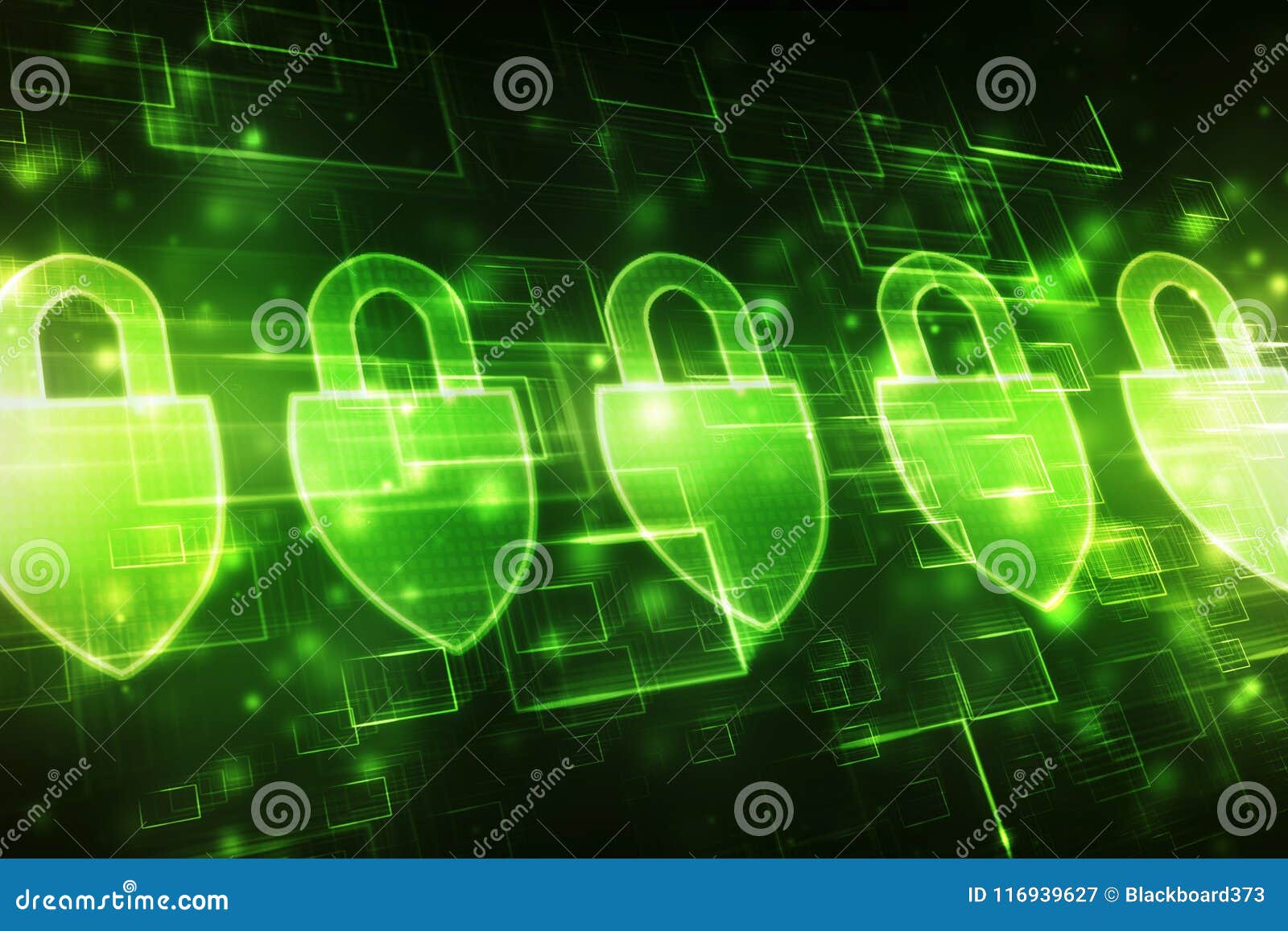 Security Concept Background Stock Illustration - Illustration of guard ...