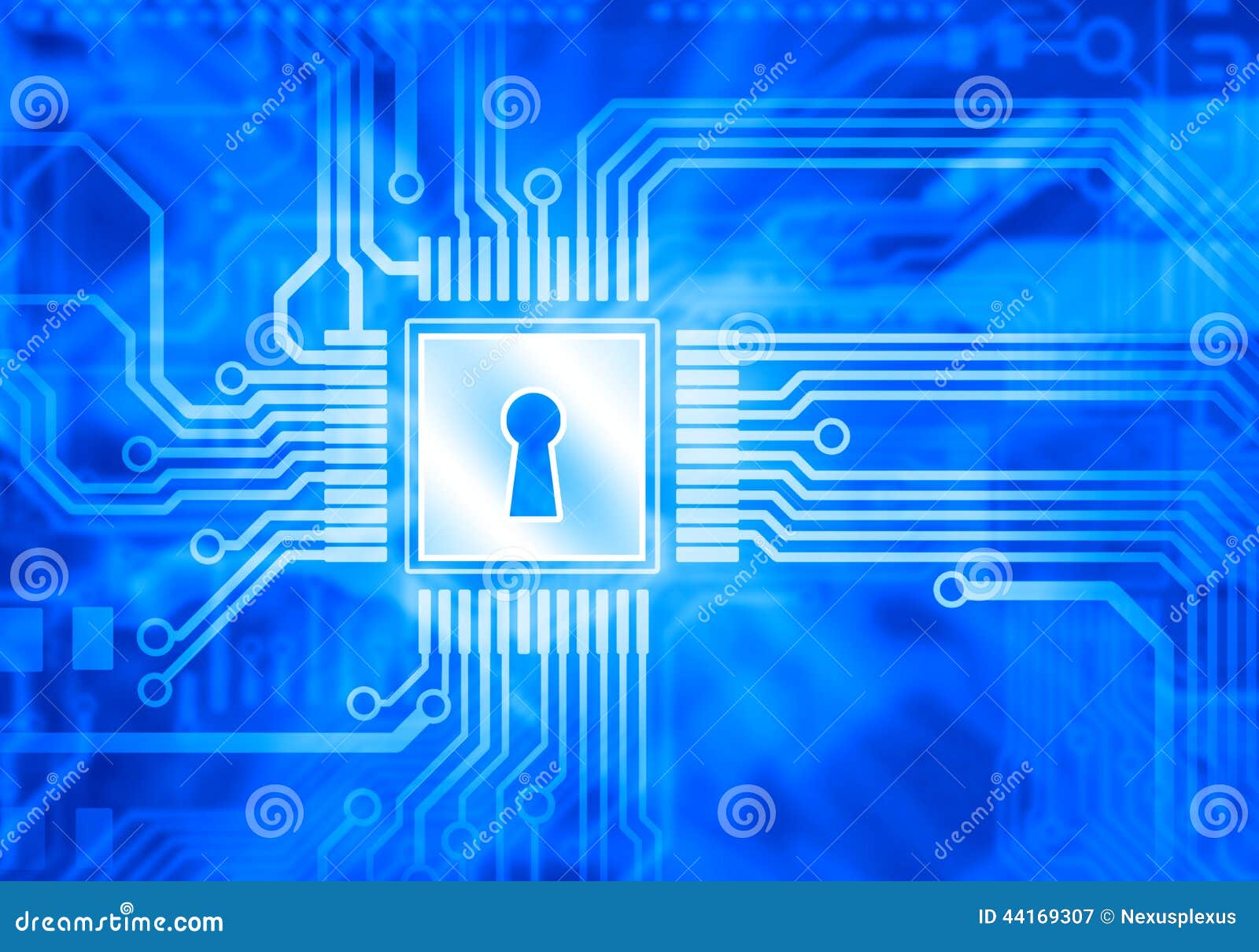 Security concept stock image. Image of cyberspace, futuristic - 44169307