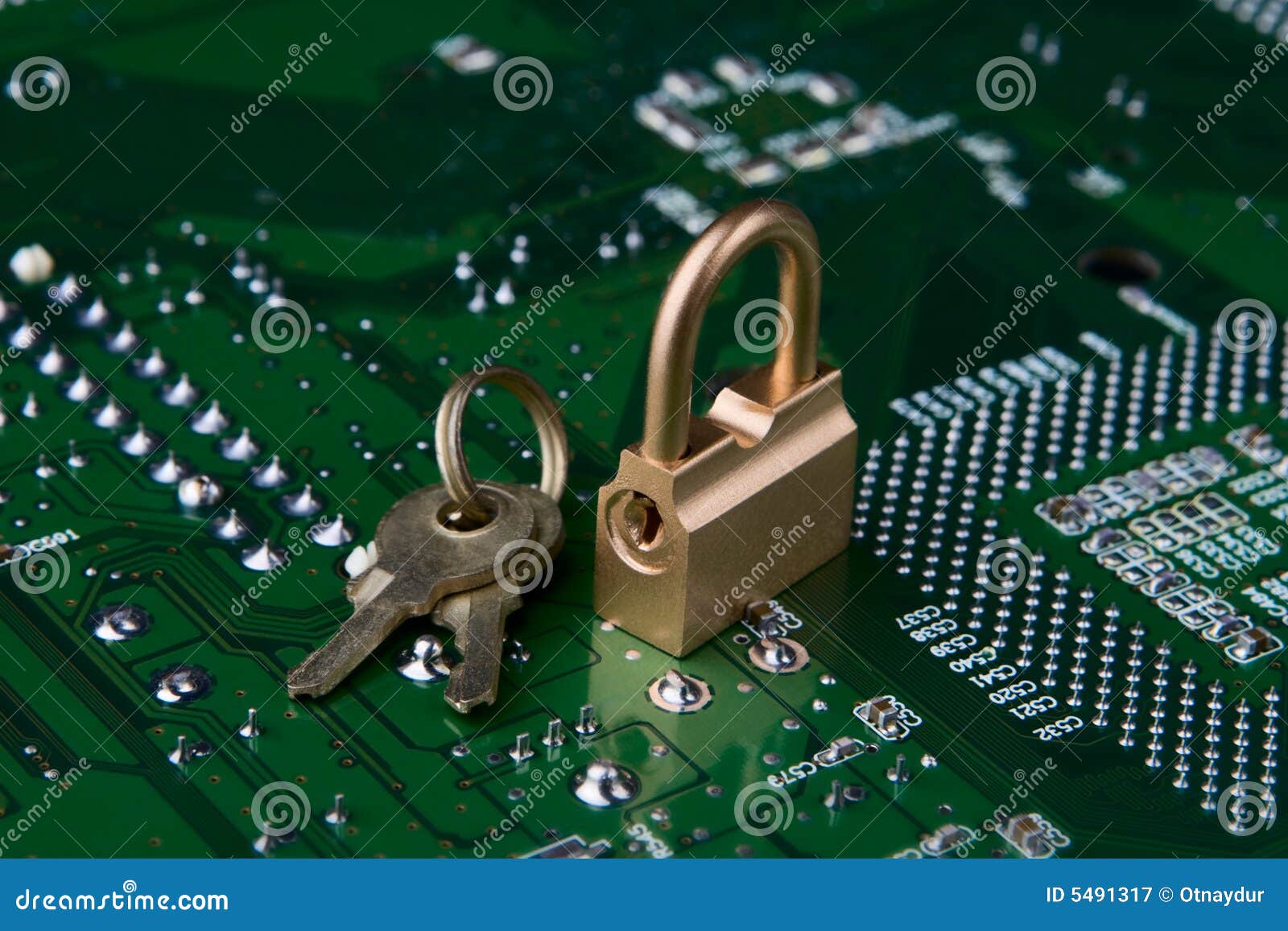 Security Connection and Password Concept Stock Image - Image of network ...