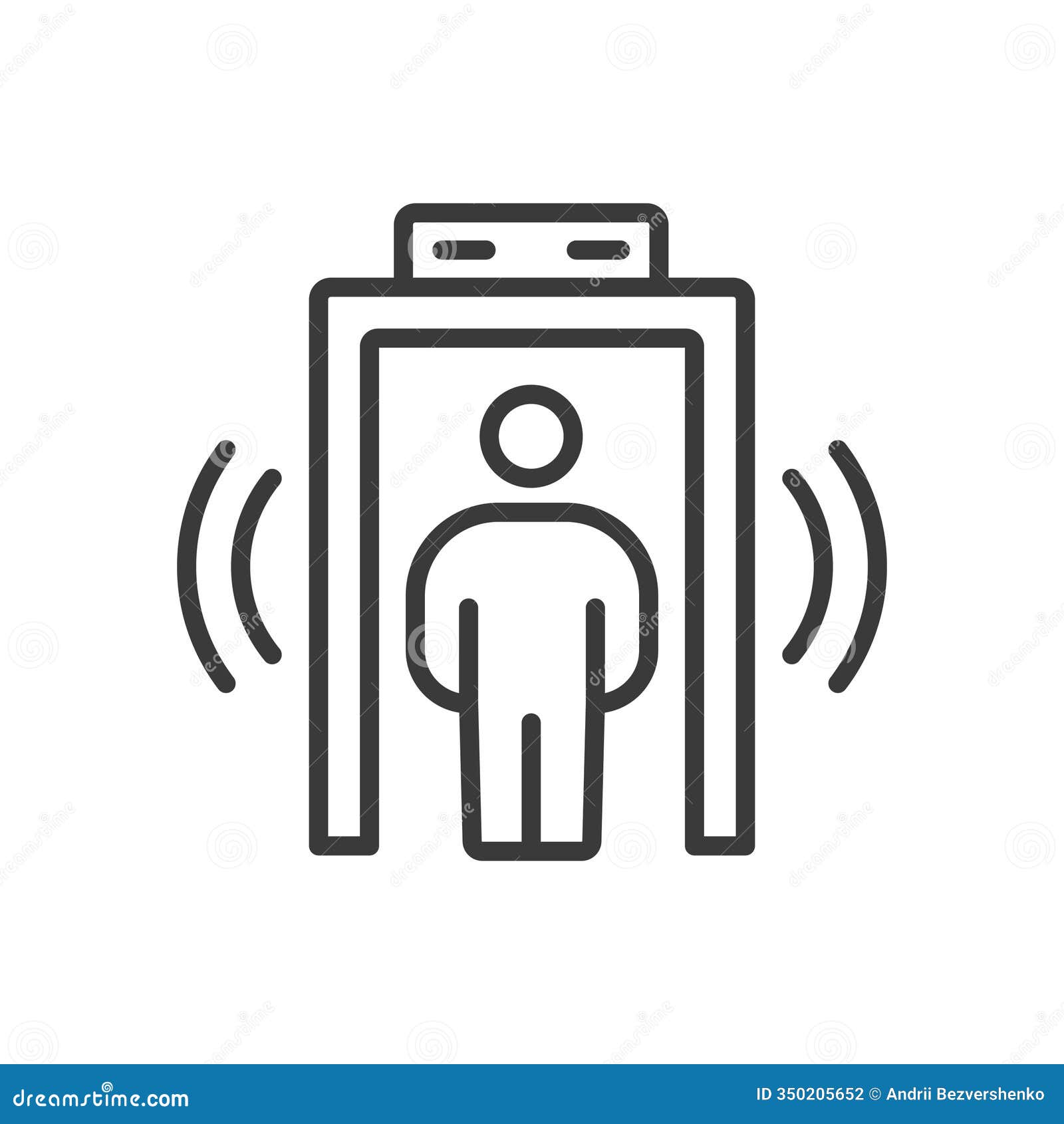 Gate Icon Vector Isolated On White Background, Gate Sign ...