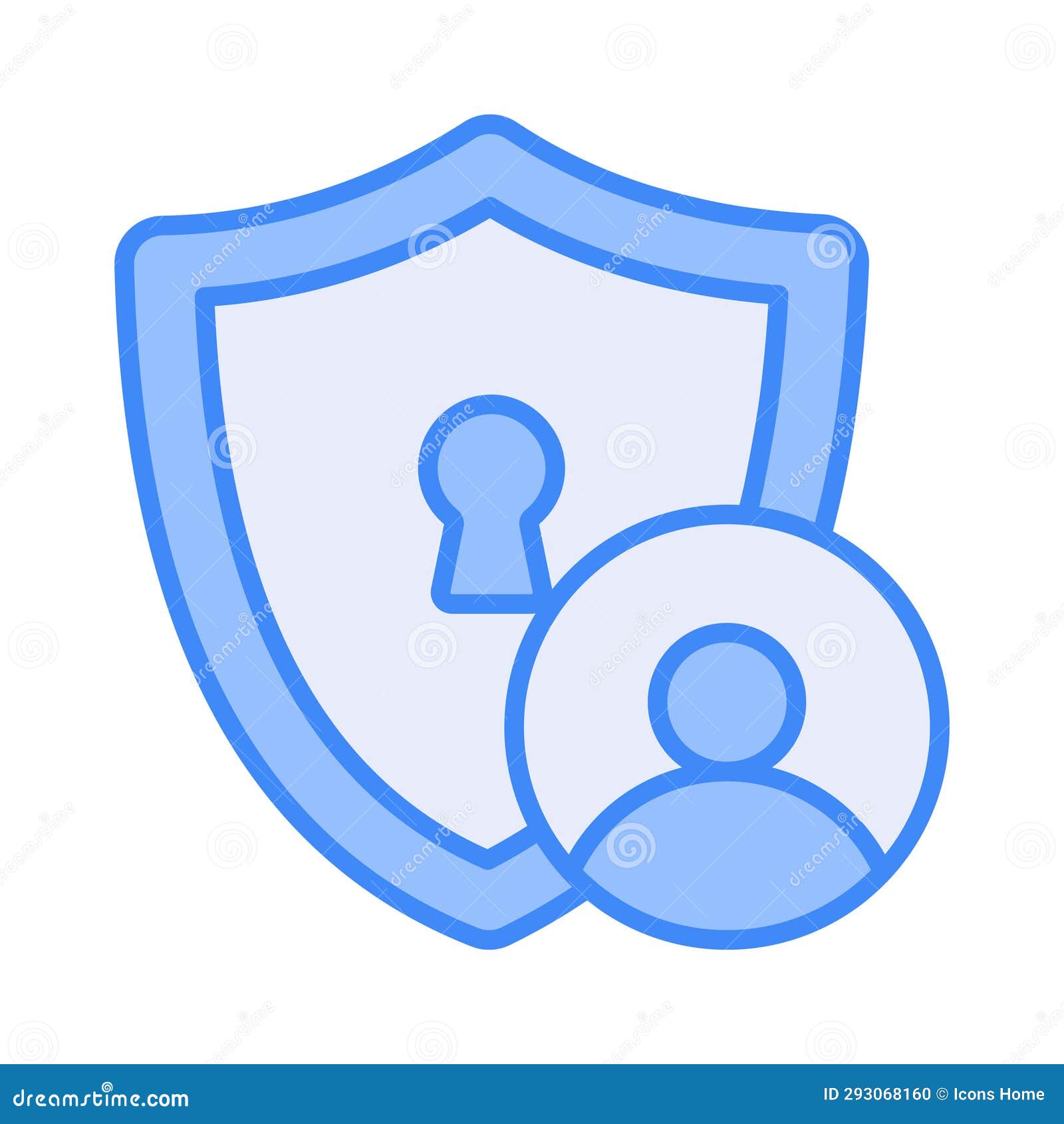 Security Control Symbol, Vector Pictogram Isolated, Security Agency ...