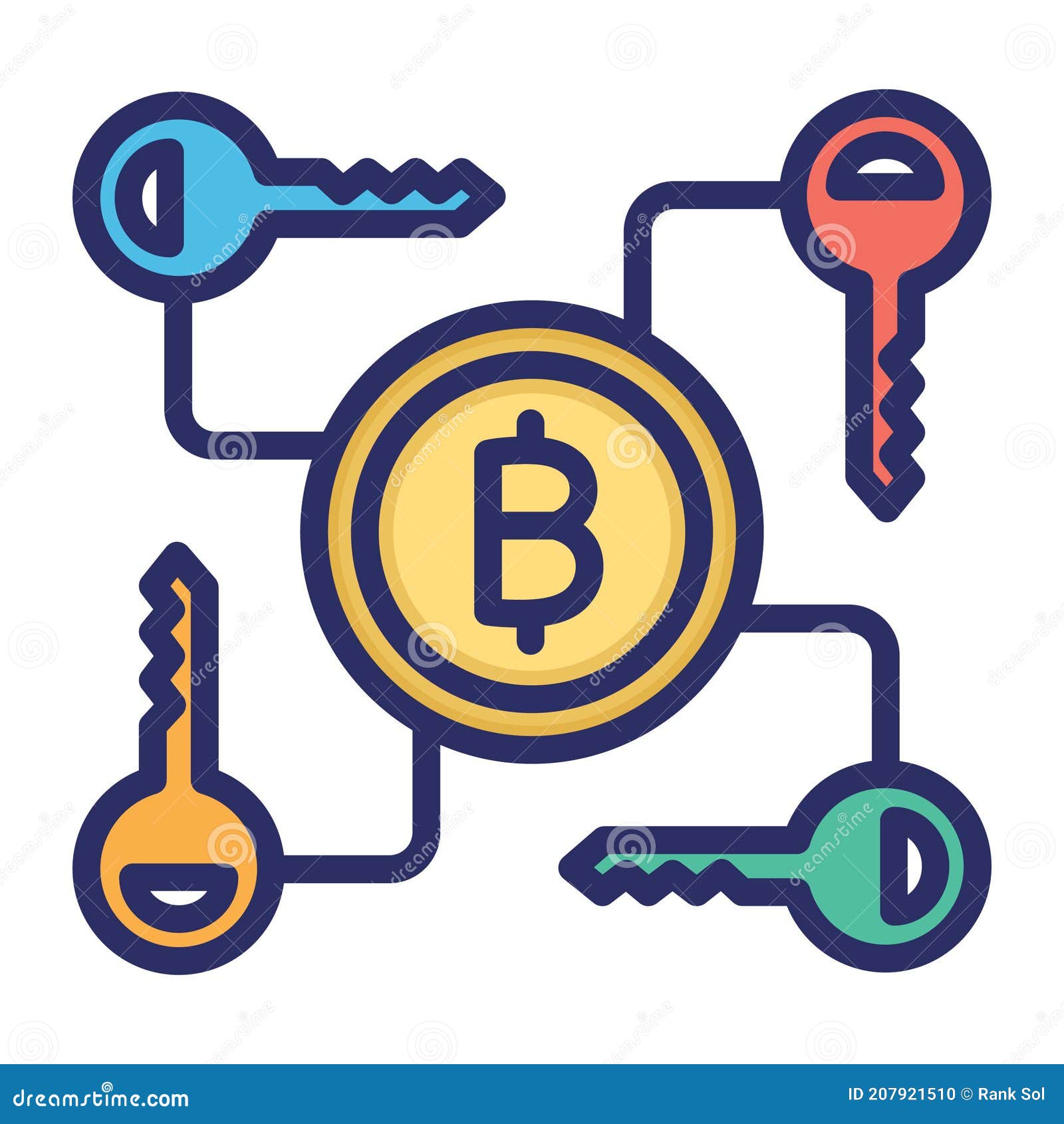 Security Cryptocurrency Transaction, Keys, Security, Digital Signature ...