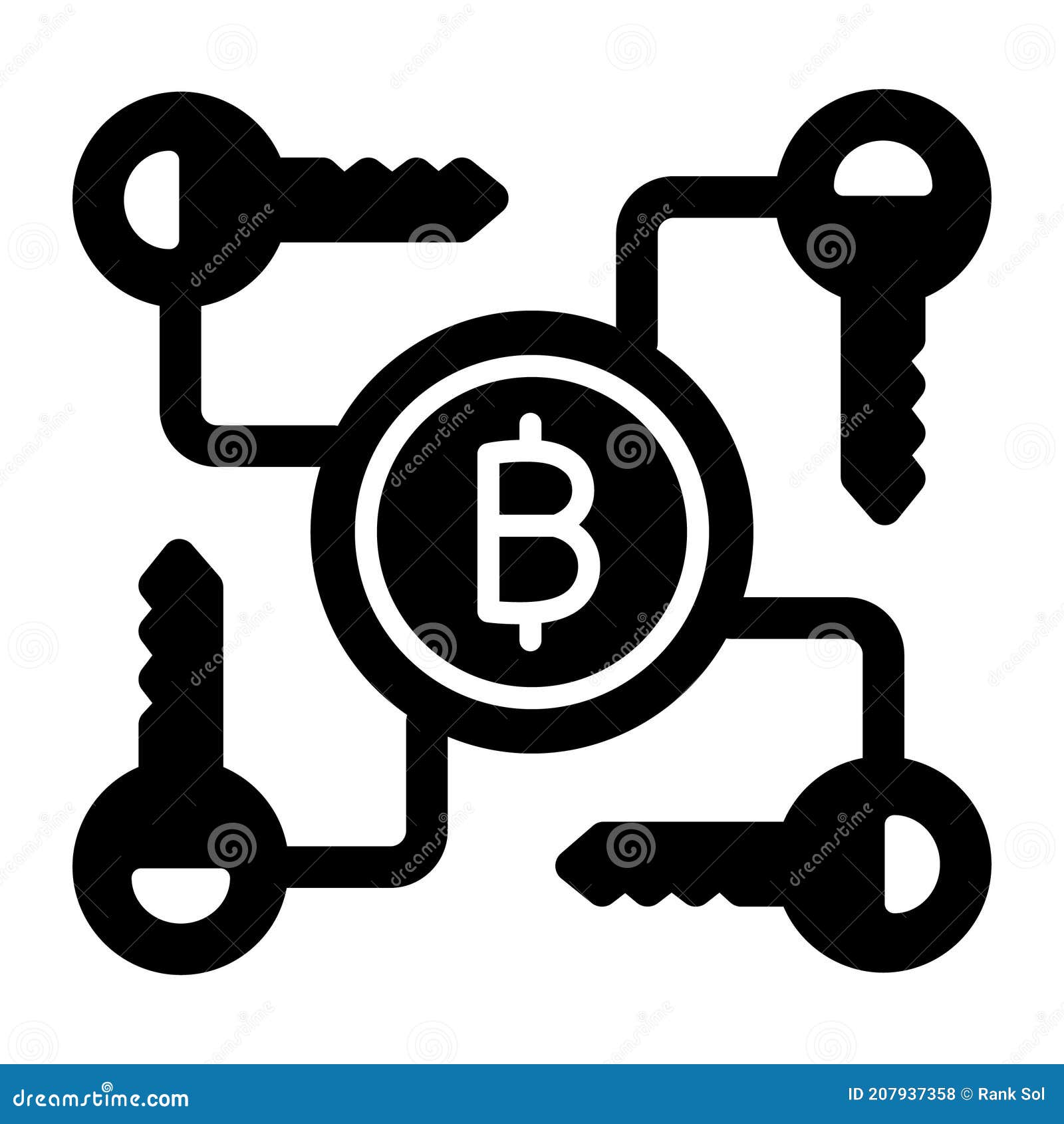 Security Cryptocurrency Transaction, Keys, Security, Digital Signature ...