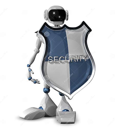 Security stock illustration. Illustration of symbol, android - 36758287