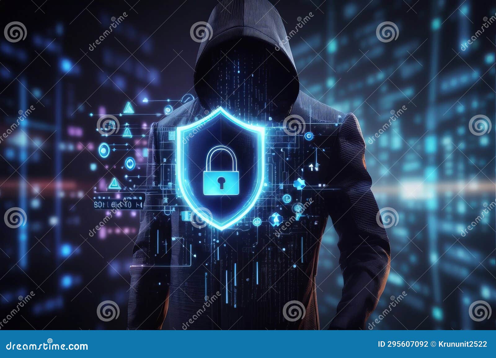 Security Data Protection Business Technology Privacy Concept Stock ...