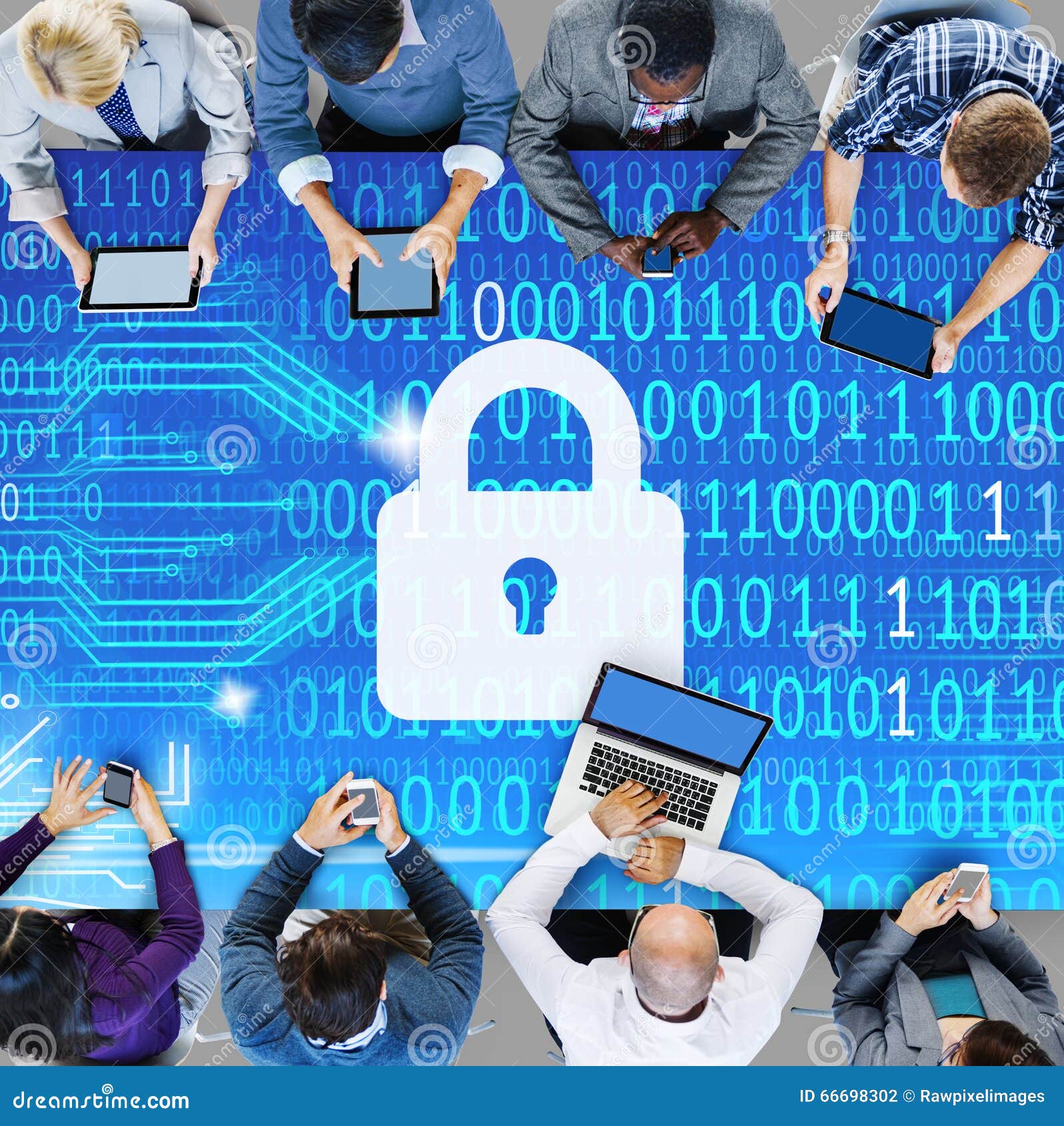 Security Data Protection Information Lock Save Private Concept Stock ...