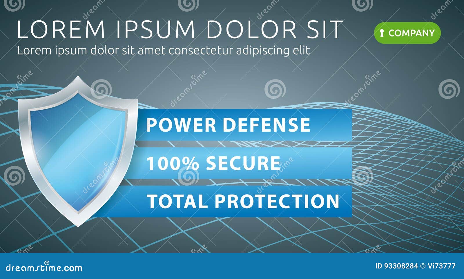 Security Data Protection. Web Technology Defense Banner. Antivirus ...