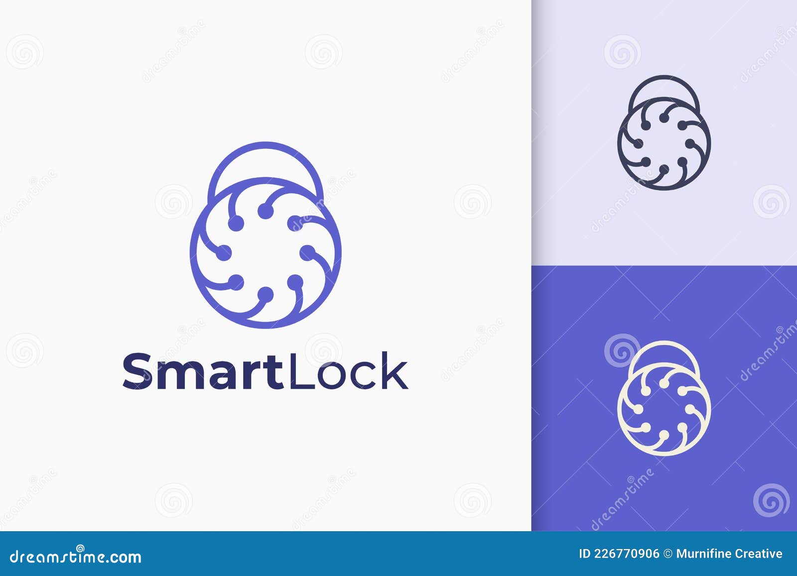 Security or Defense Logo in Padlock Shape Represent Privacy or Secret ...