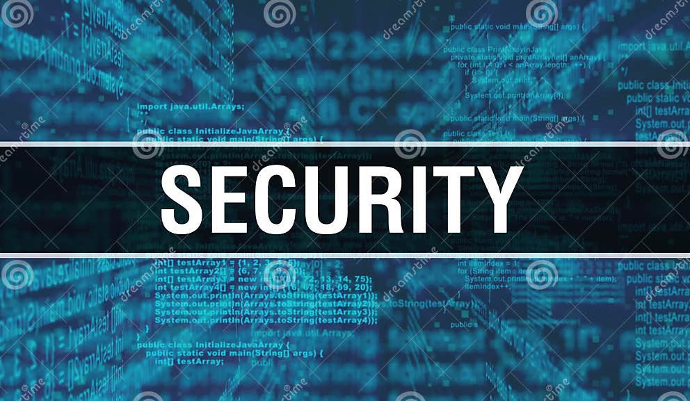 Security with Digital Java Code Text. Security and Computer Software ...