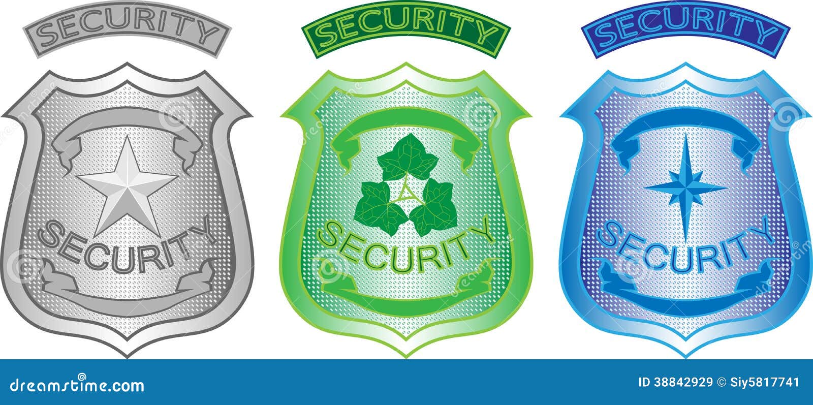 Security stock vector. Illustration of labeling, ribbon - 38842929