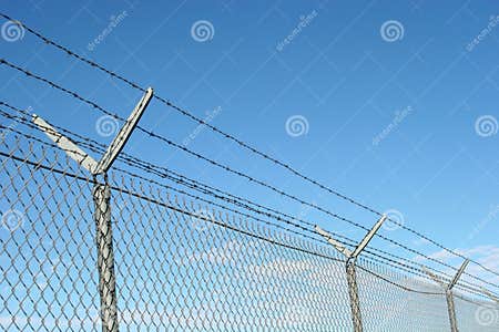 Security fence stock photo. Image of security, fence, link - 1303986
