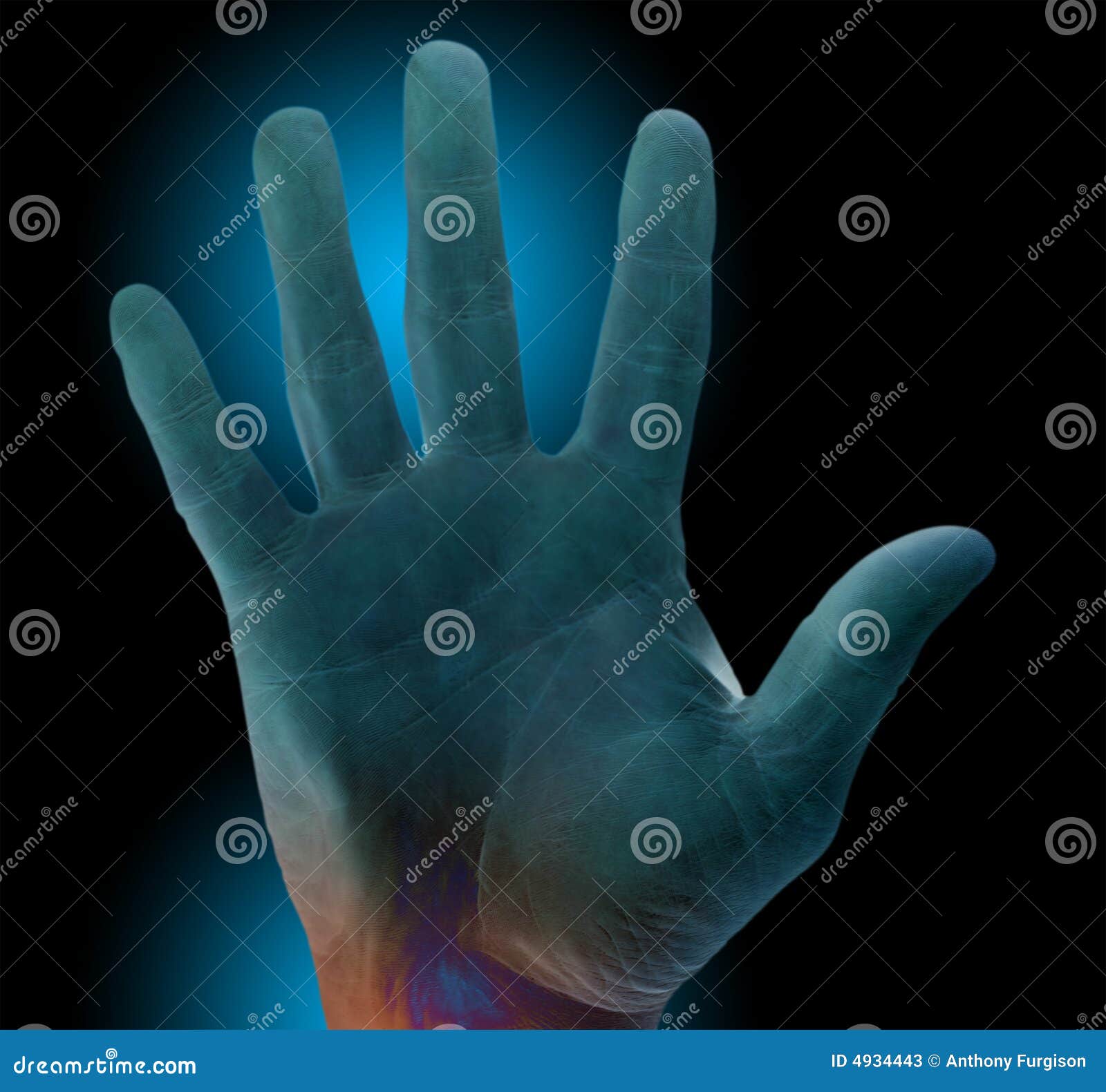 Security Finger Print Alert Stock Image - Image of cypher ...