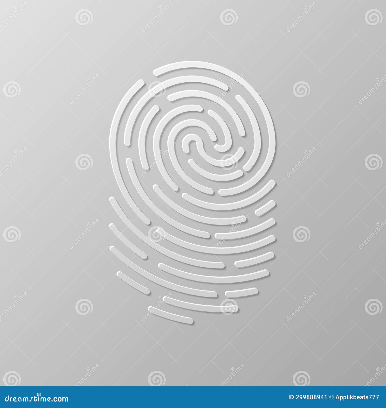 Security Fingerprint Authentication. Finger Identity, Technology ...