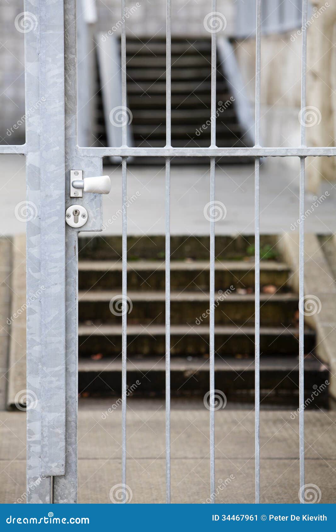 Security gate stock image. Image of doorway, horizontal - 34467961