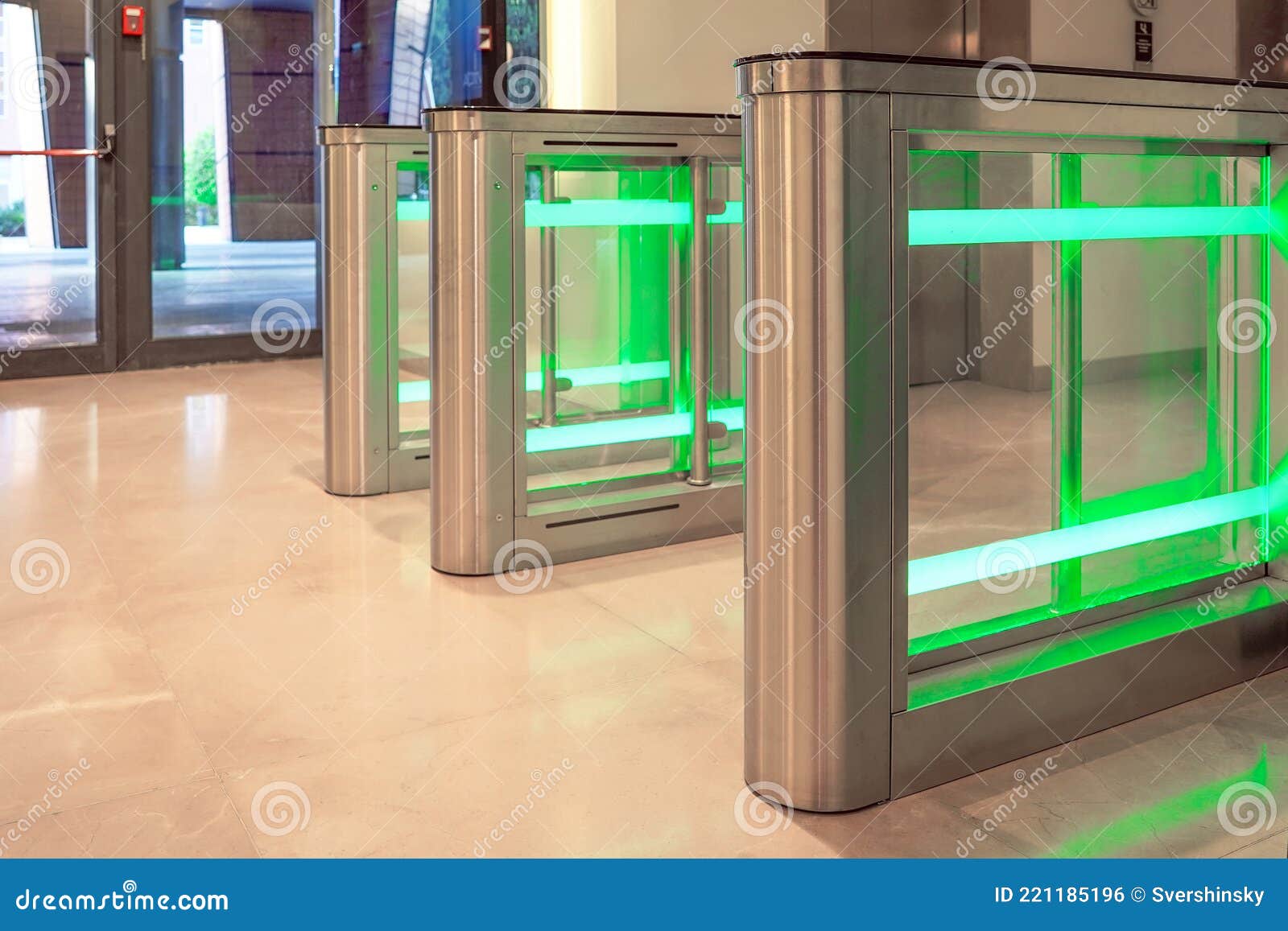 Security Gateway and Electronic Card Reader. Card Checkpoints in the ...