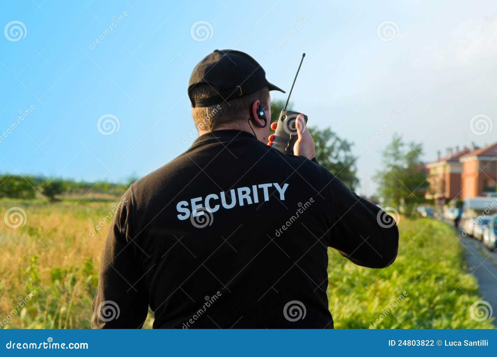 Security guard stock photo. Image of surveillance, event - 24803822