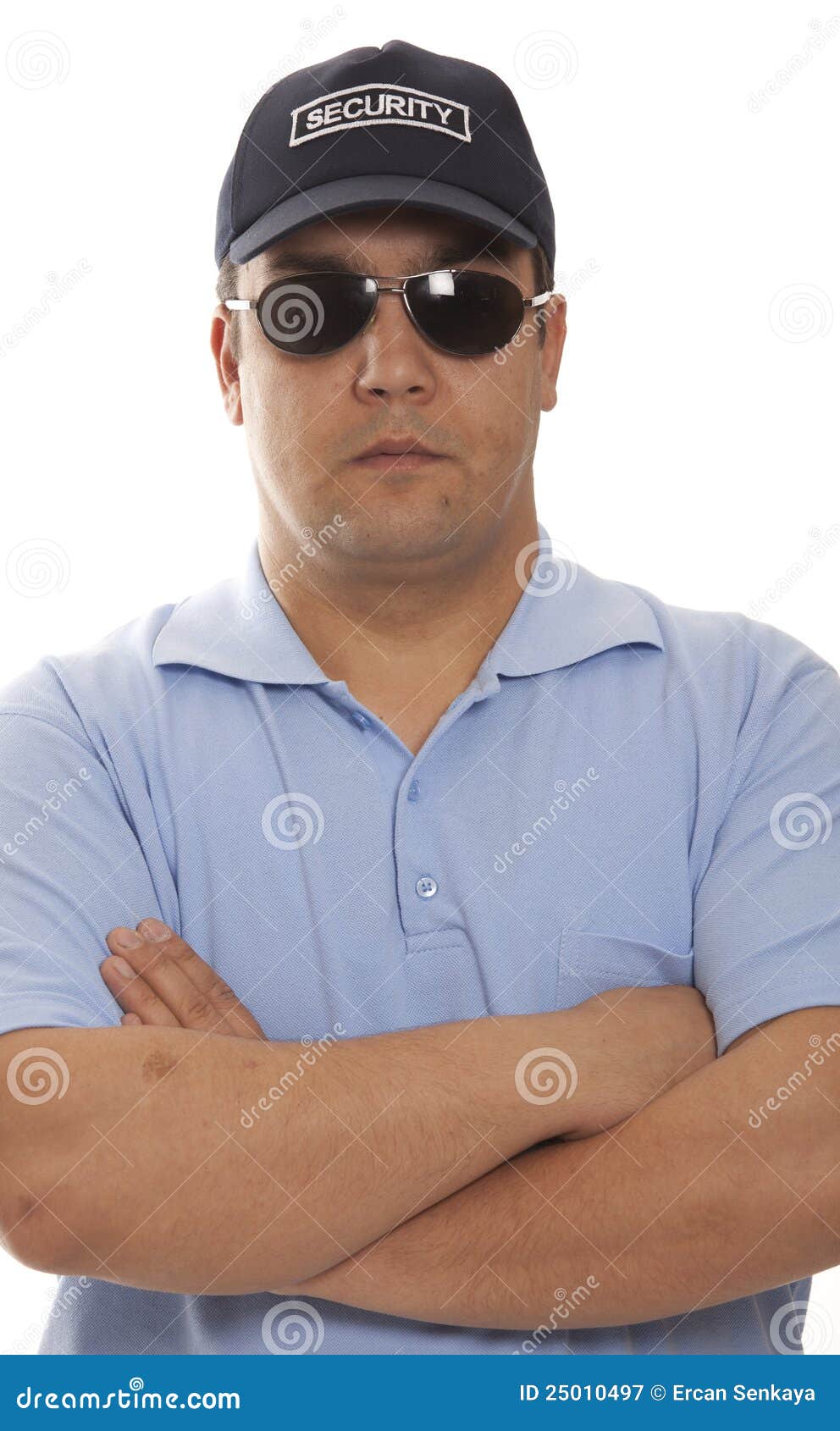 Security guard stock image. Image of model, service, pose - 25010497