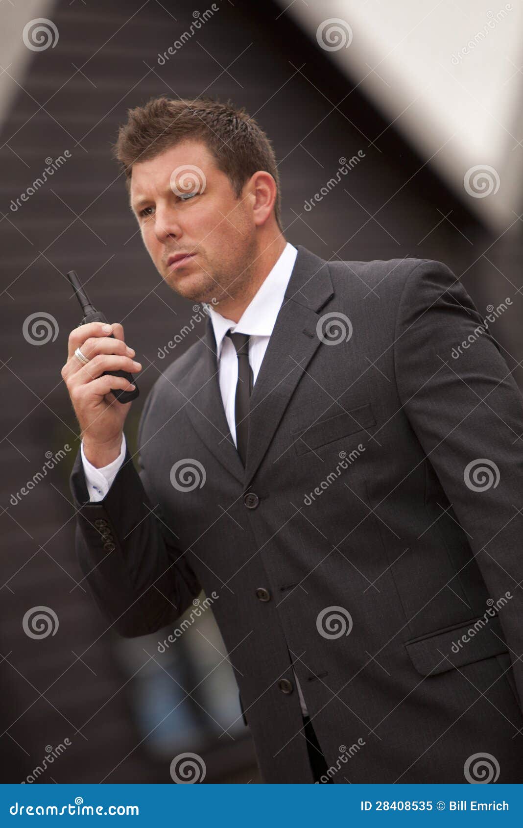 Security guard stock image. Image of suit, earpiece, forces - 28408535