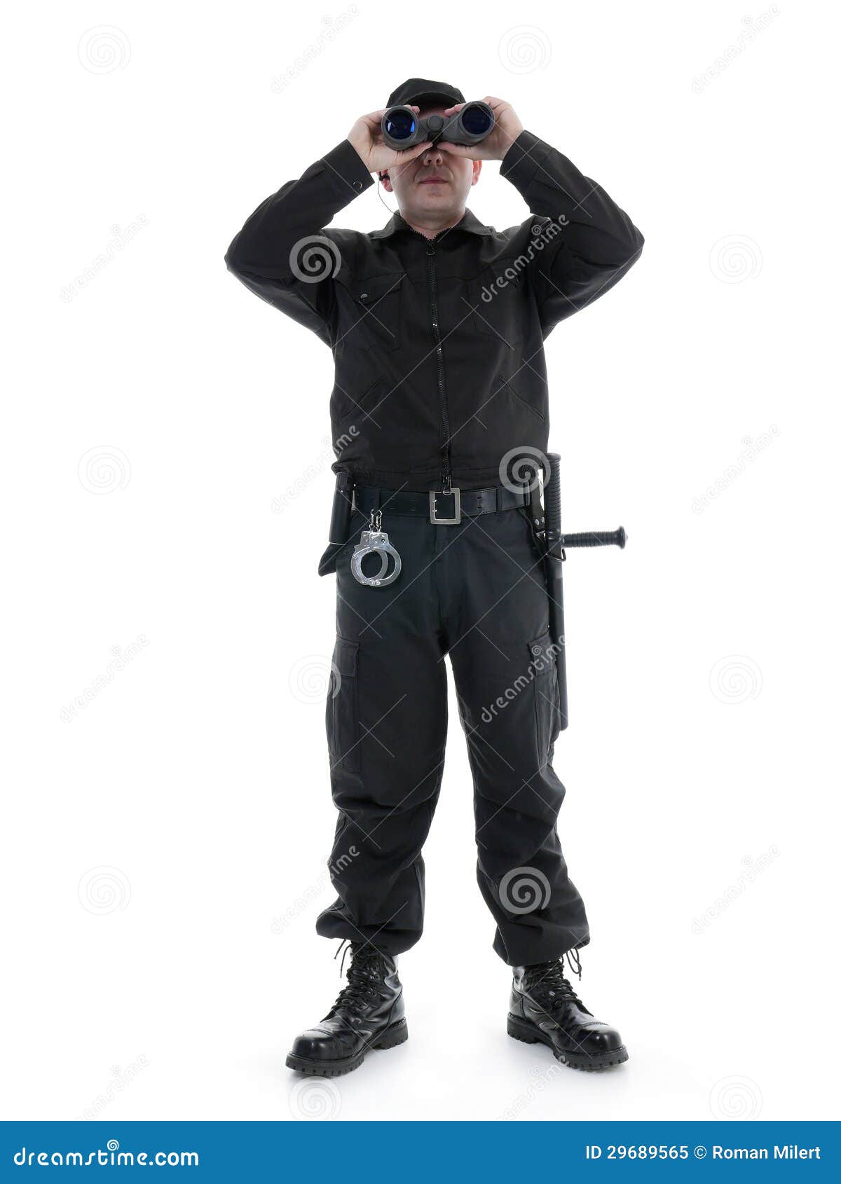 Security guard stock image. Image of people, binocular - 29689565
