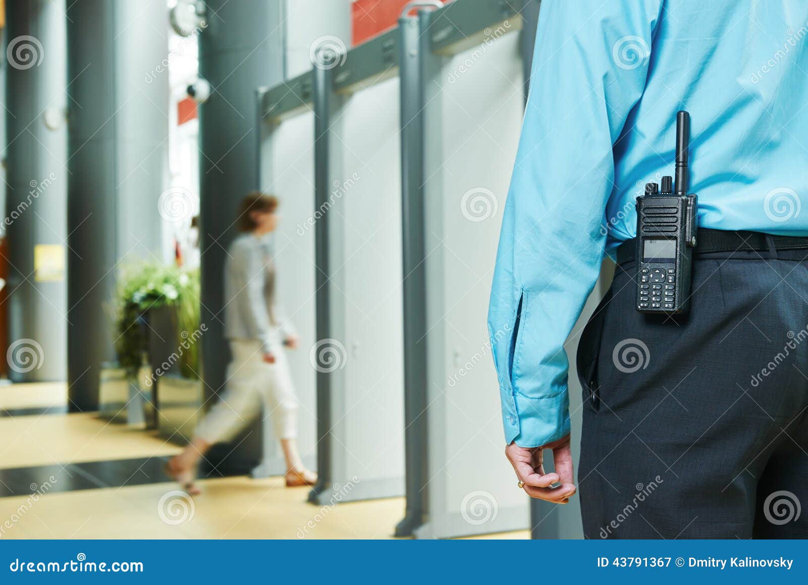 Security guard stock image. Image of patrolling, personal - 43791367