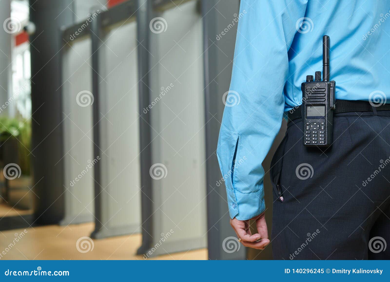 Security guard on duty stock image. Image of defense - 140296245